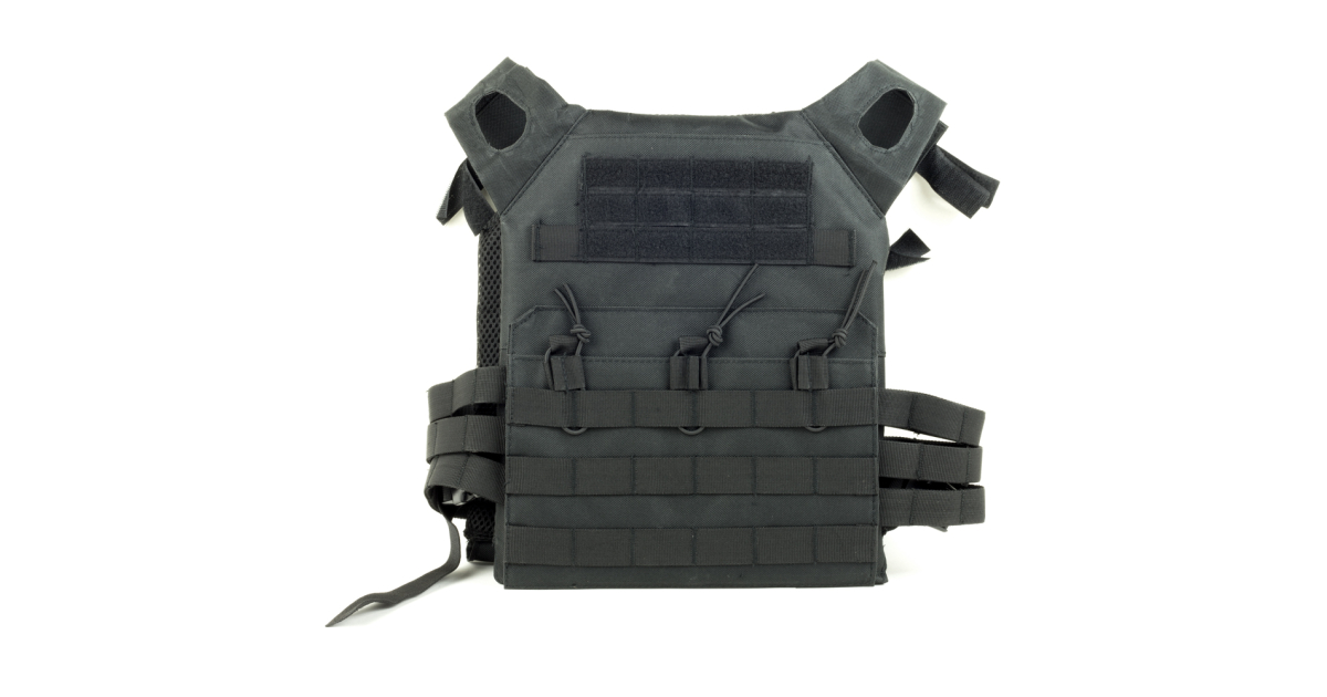 JPC Plate Carrier - Black | Airsoft Shop