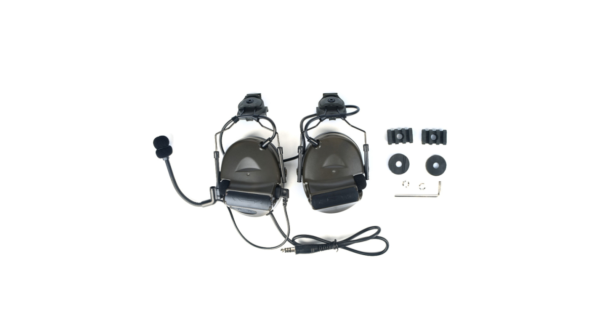 Taktický headset Comtac II Basic s adaptérem na helmu | Tvůj osobní ...