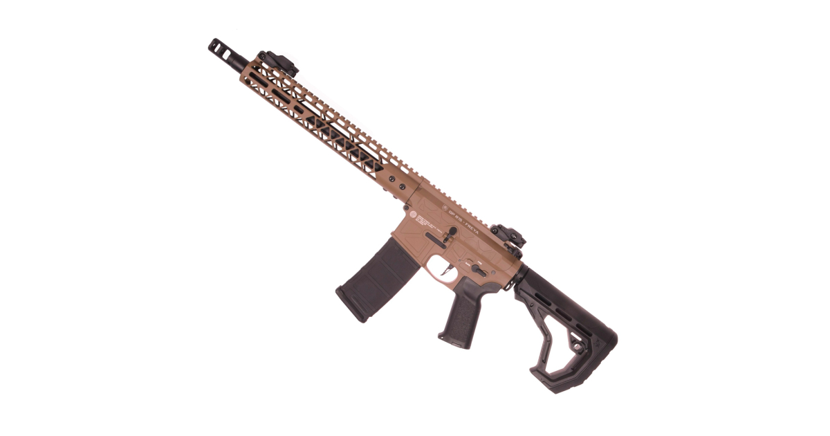 Delta Armory FREYA R15, gen.2 SKELETON 13" - Half Tan | Airsoft Shop