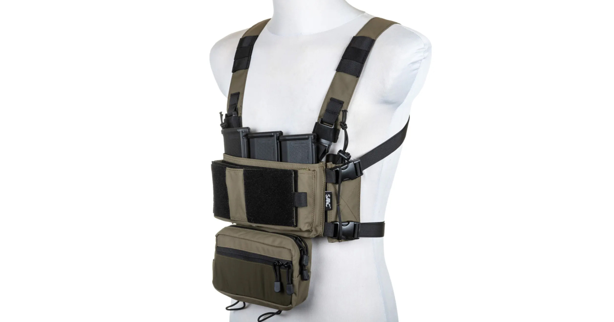 Universal Chest Rig V2 – Ranger Green | Airsoft Shop