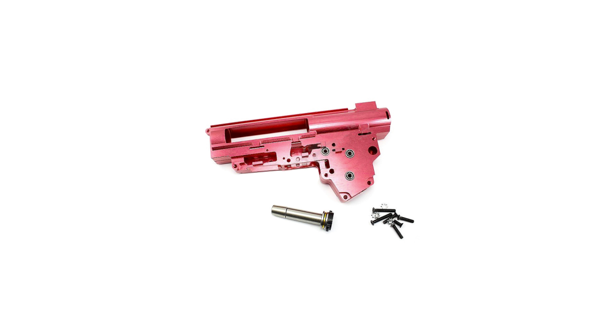 V3 Spring back CNC, DURAL Gear Box Shell (+QD Stainless Spring Guide ...
